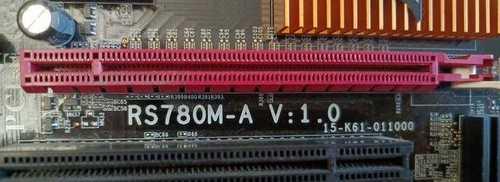 Материнская плата RS 780M-A V1.0 Socket Am2+