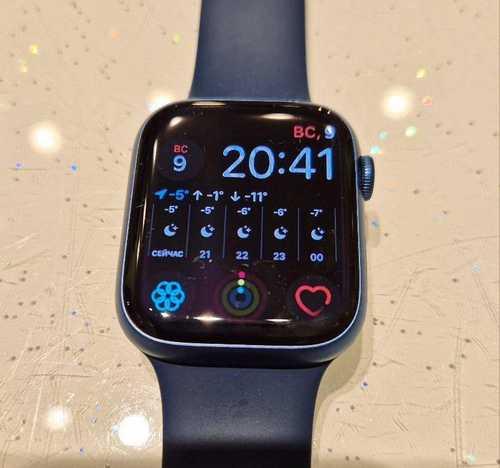Apple watch 7 45 mm полный комплект