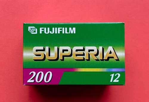 Fujifilm superia 12 кадров фотопленка