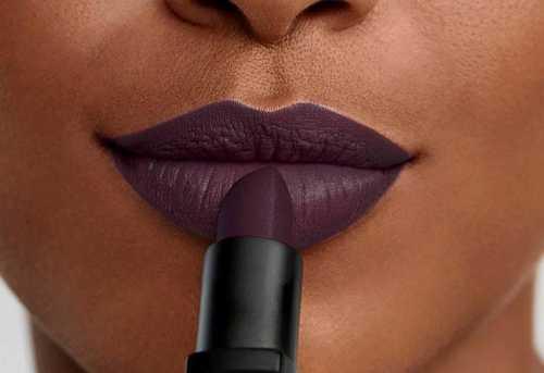 Матовая баклажановая помада Bobbi Brown plum