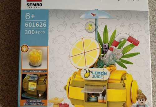 Игрушка Конструктор sembo Палатка с лимонадом