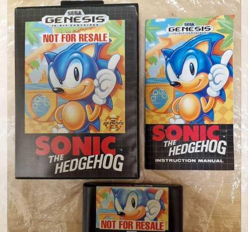 Sonic the Hedgehog 1 Sega Genesis