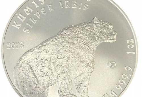 Серебряная монета Казахстана "Барс", 31,1 г