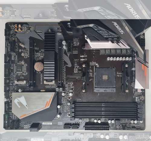 Gigabyte B450 Aorus Elite сокет AM4