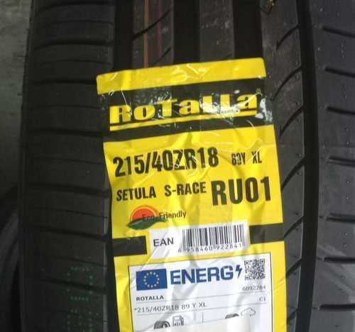 Rotalla RU01 215/40 R18 89Y