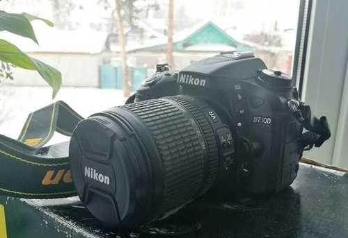 Зеркальный фотоаппарат Nikon D7100