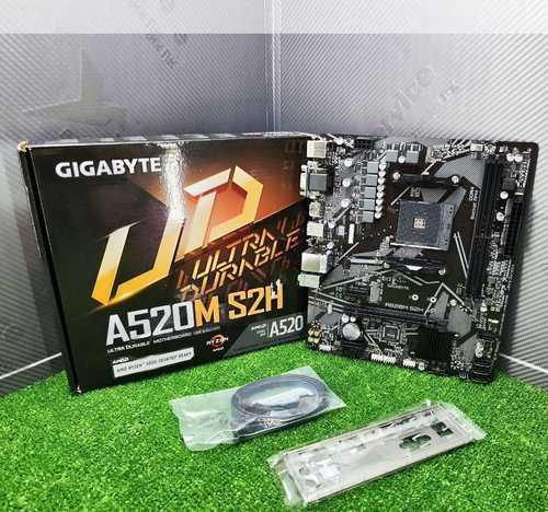 Материнская плата AM4 Gigabyte A520M S2H