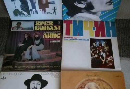Виниловые пластинки - Эстрадная музыка 1970-80