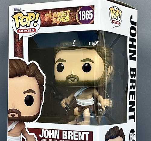 Funko Pop Movie 1865 John Brent Planet of the Apes