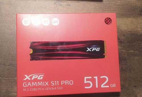 SSD adata XPG gammix S11 PRO 512GB (новый)