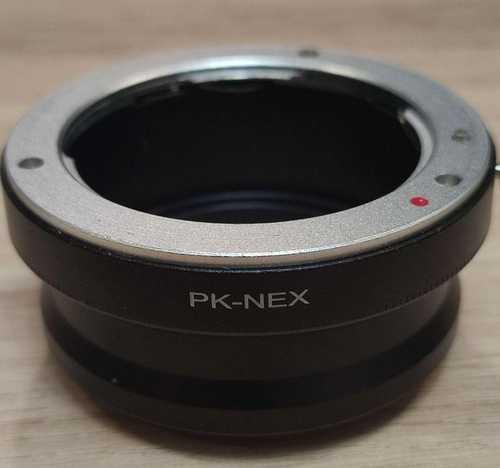 Переходник адаптер объективов Pentax на Sony E