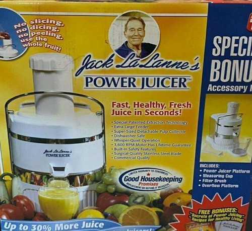 Соковыжималка Jack LaLanne Power Juicer