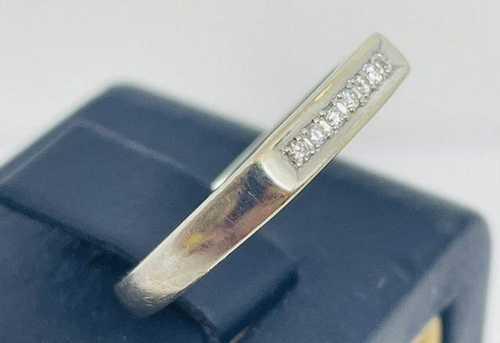 Золотое кольцо бриллианты 585