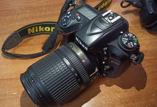 Зеркальный фотоаппарат Nikon 7100+объектив 18-135
