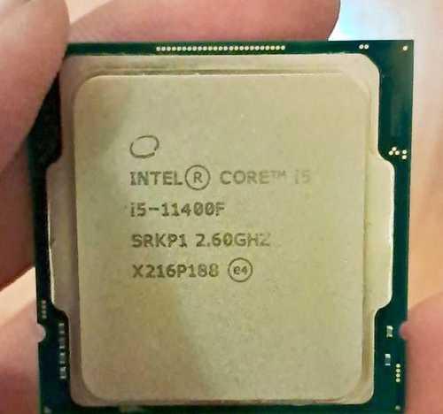 Процессор intel core i5 11400f   кулер для проца