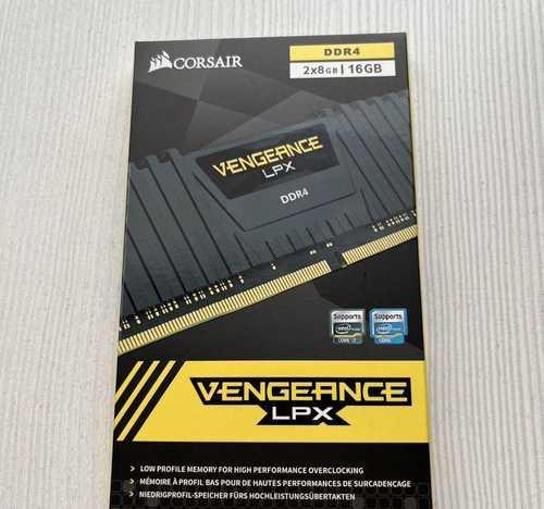 Оперативная память corsair vengeance lpx 16gb ddr4