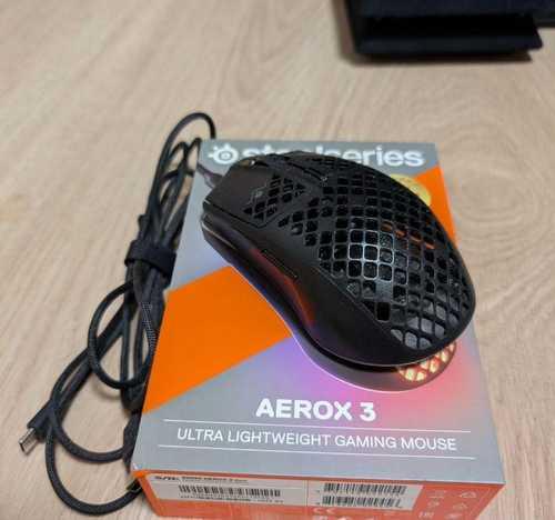 SteelSeries Aerox 3 + коврик