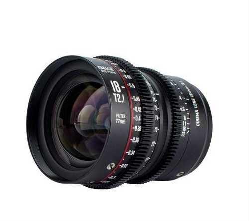 Объектив Meike Prime 18mm T2.1 Cine Lens PL Mount