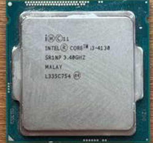 Процессор intel core i3 4130