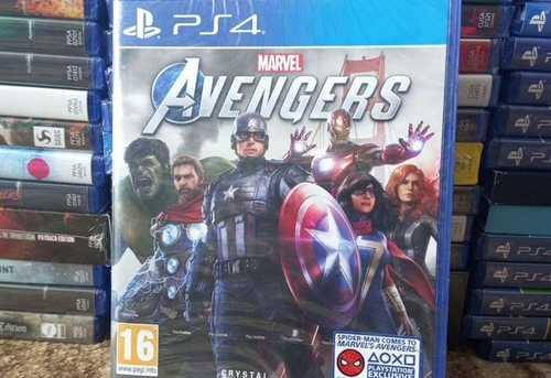 Marvel avengers ps4/ps5 новый/new