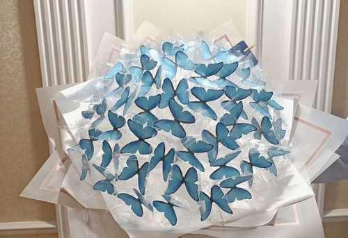 Букет для девушки подарок 45 бабочек