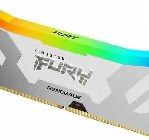 Kingston dimm DDR5 16Gb 6000Mhz CL32 fury Renegade RGB White XMP (KF560C32RWA-16)