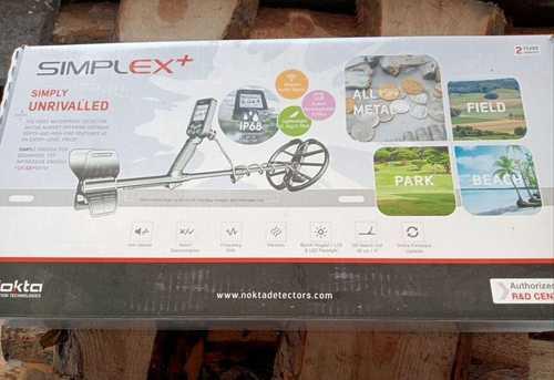 Металлоискатель nokta makro simplex plus