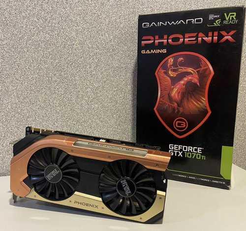 Видеокарта geforce gtx 1070 ti 8gb ddr5