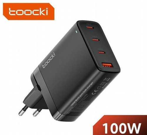 Сетевое зарядное устройство Toocki 100W GaNCharger