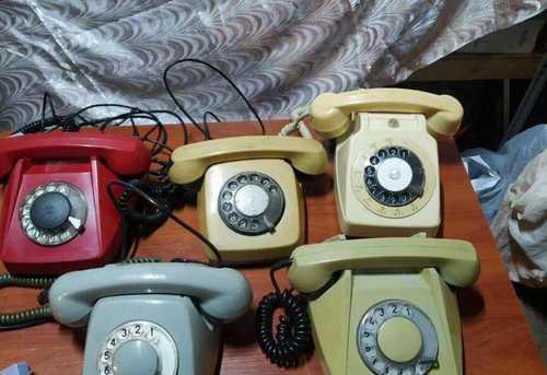 Телефон старинный СССР стационарный