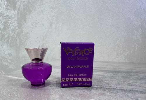 Versace dylan purple парфюмерная вода 5 мл