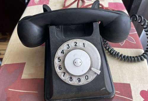 Карболитовый старый телефон вэф