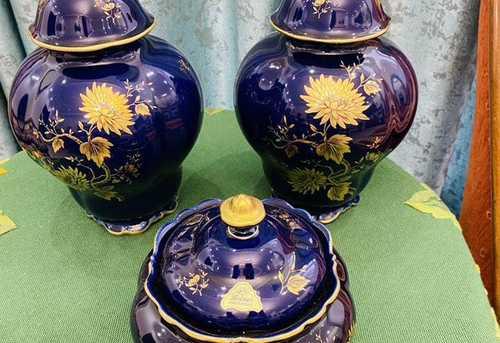 Коллекция фарфора ваза шкатулка Линднер