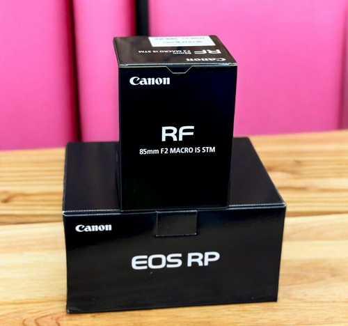 Canon EOS RP+RF 85mm f2 Macro IS STM Новый