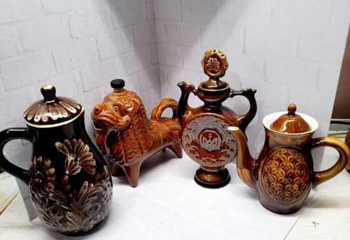 Чайник/квасник/штоф/кувшин, керамика СССР