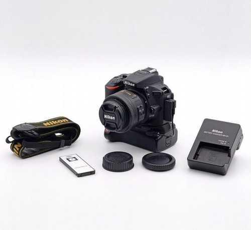 Nikon D5500 (body) + бат.блок Gokyo (2 бат.)