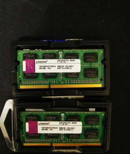 Оперативная память Kingston Toshiba ddr3