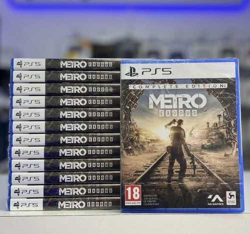 Metro Exodus PS5 новый диск