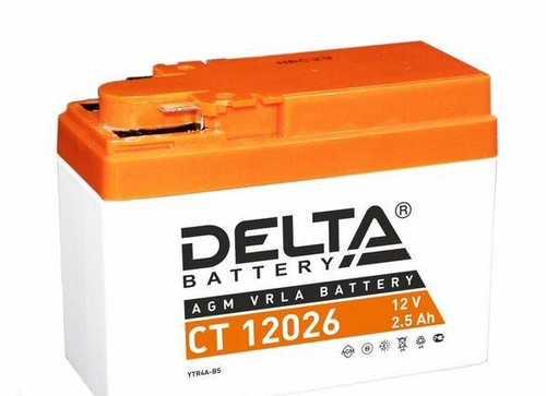 Аккумуляторная батарея Delta CT 12026 (2.5 А/ч