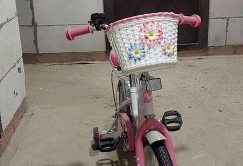 Детский велосипед 14 дюймов для девочки