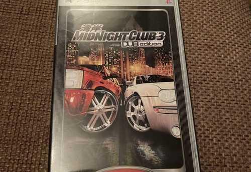 Midnight club 3 dub edition на psp