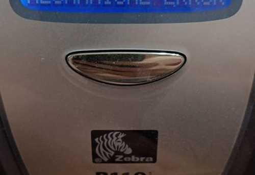Принтер для пластиковых карт zebra p110i