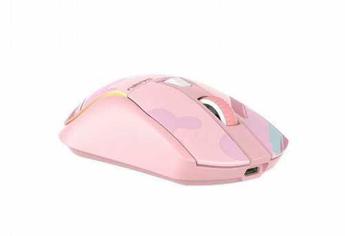 Беспроводная мышь Dareu A950, розовый