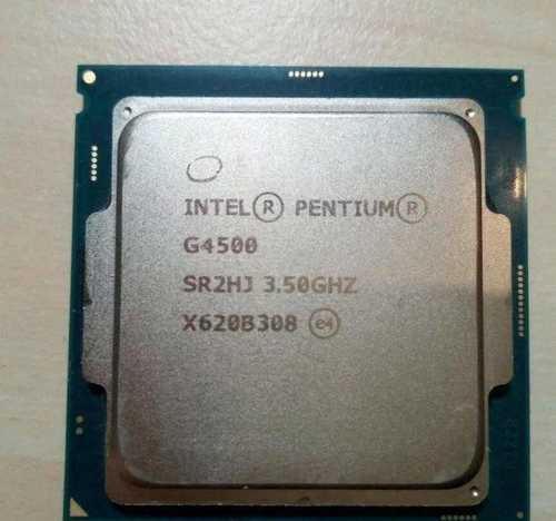 Процессор Pentium G4500