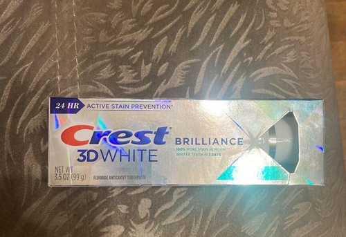 Зубная паста crest 3D white brillance blast