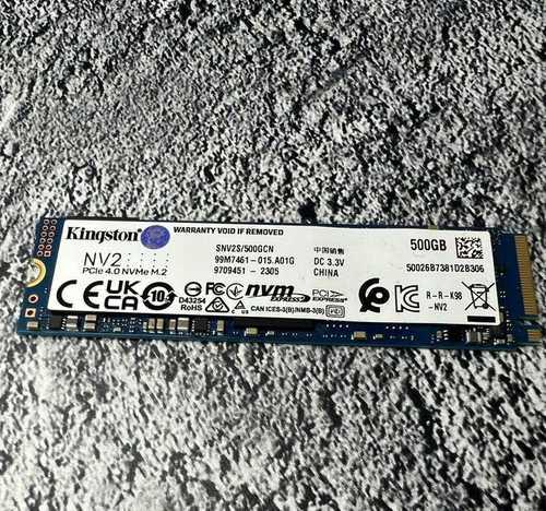 Ssd m2 nvme Kingston