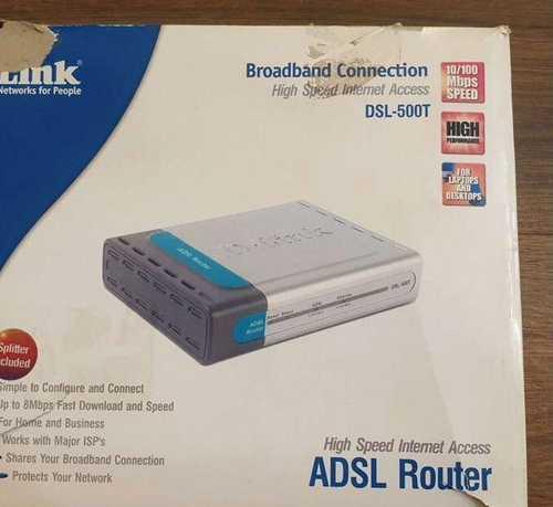 D-link DSL-500T adsl Router