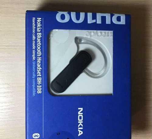 Новая Bluetooth-гарнитура Nokia BH-108