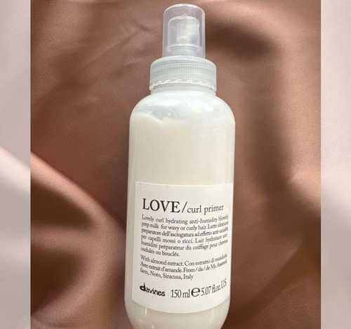 Davines love curl primer для усиления завитка