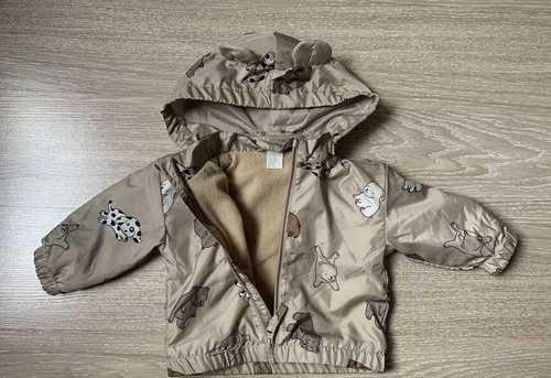 H&M детская куртка новая, 68